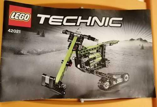 Инструкция lego Technic 42021