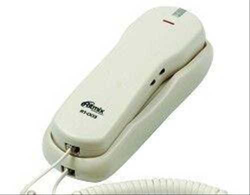 Ritmix RT-003 white проводной телефон повторный на