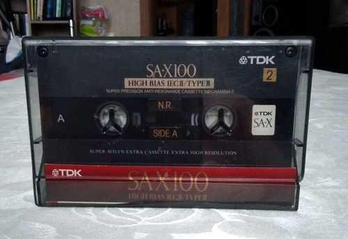 Аудиокассета tdk sa-x 100