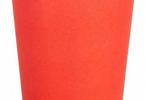 Стакан бумажный однослойный красный 330 мл, 25 шт
