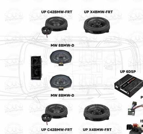 Match Комплект акустики BMW stereo