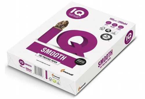 Бумага IQ Smooth A4 160 г/кв.м, 250 листов