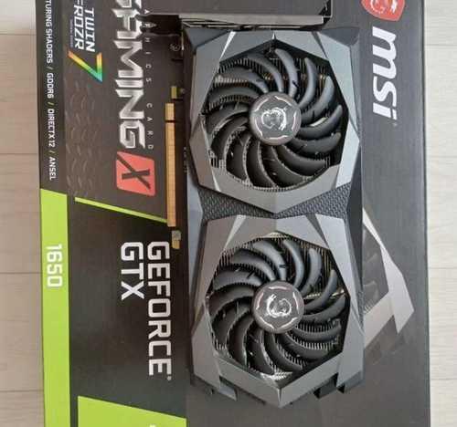 Видеокарта gtx 1650