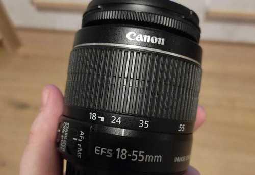 Объектив Canon EF-S 18-55mm f/3.5-5.6 IS