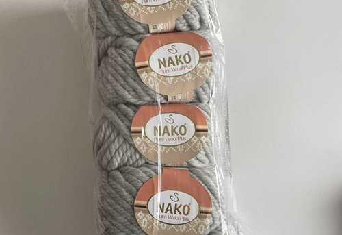 Пряжа Nako pure wool plus