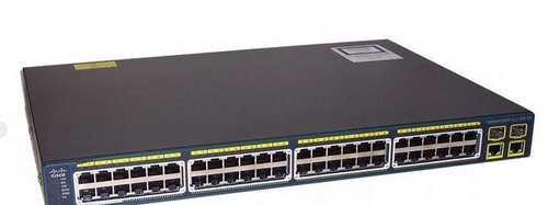 Коммутатор PoE 48 Cisco Catalyst WS-C2960-48PST-S