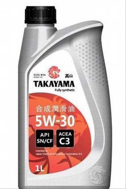Масло моторное takayama 5W-30 API SN/CF C3 1л