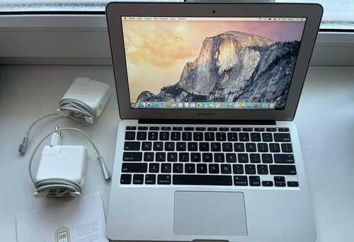 Apple MacBook Air 11 A1370 с двумя зарядками