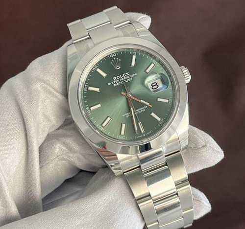 Rolex Datejust 41mm 2024 Green Dial