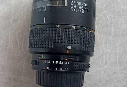 Nikon AF Nikkor 28-85mm f3.5-4.5