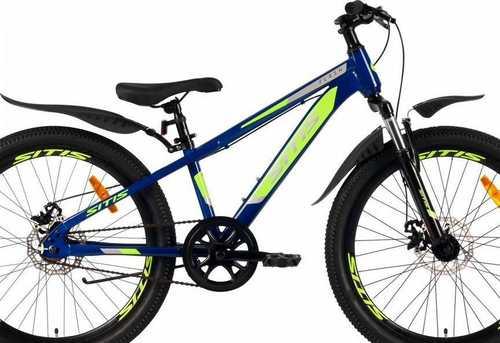 Велосипед sitis flash 24" (2023) Blue-Green-Grey V