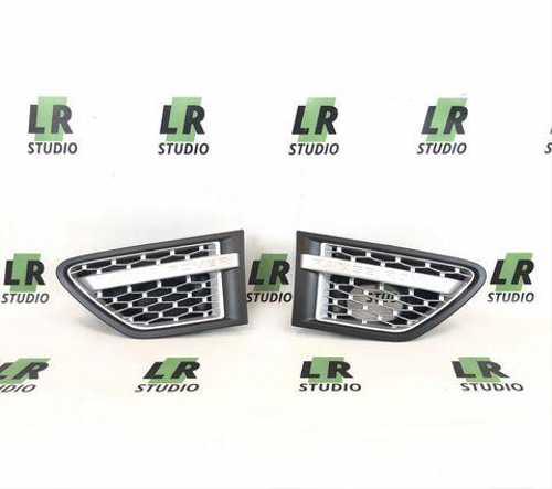 Решетки крыльев жабры Range Rover Sport 2010-2012