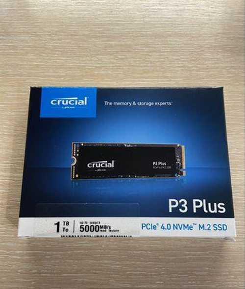 Crucial P3 Plus 1TB PCIe M.2 2280 SSD