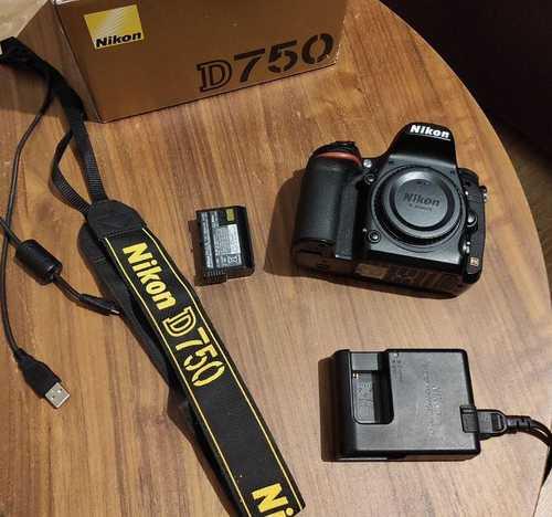 Цифровой фотоаппарат nikon d750 body