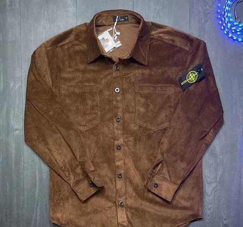 Вельвет Рубашка Stone Island