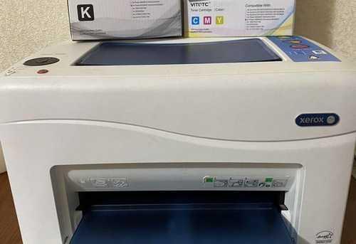 Принтер Xerox phaser 6020+2 комплекта картриджей
