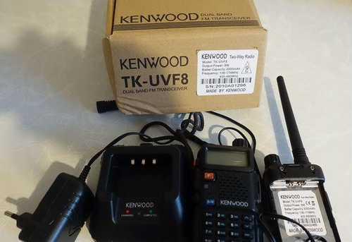 Рация Kenwood TK-UVF8 плюс запасная