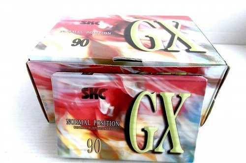 Аудиокассеты кассеты SKC GX 90 - 1996 г