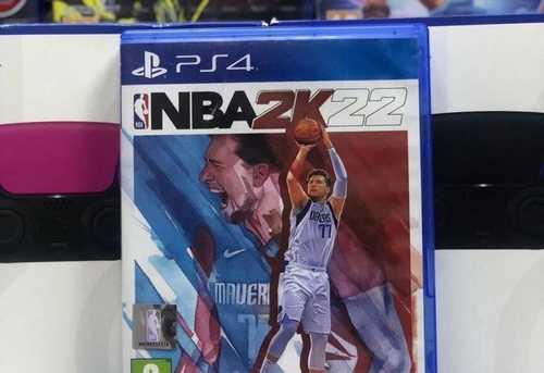 NBA 2K22 на PS4 диск в отличном состоянии