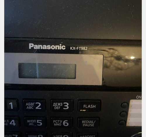 Факс panasonic kx ft 982