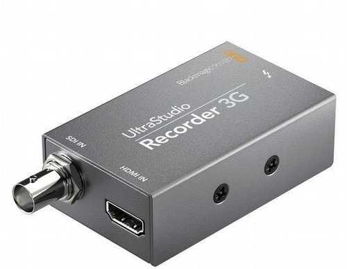 Blackmagic ultra studio recorder 3G