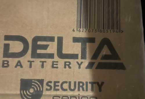 Аккумулятор delta battery DT 1218