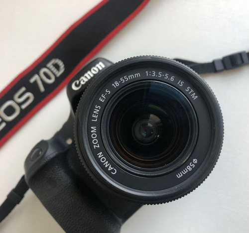 Профессиональный фотоаппарат Canon EOS 70D