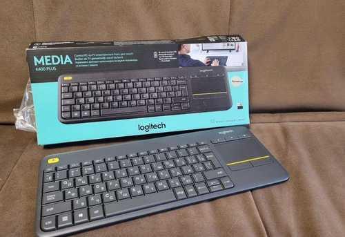 Беспроводная клавиатура logitech k400 plus