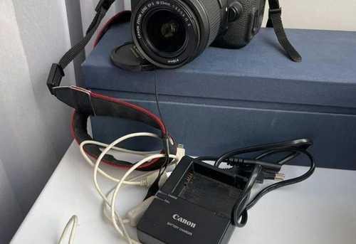 Зеркальный фотоаппарат Canon eos 700d + объектив