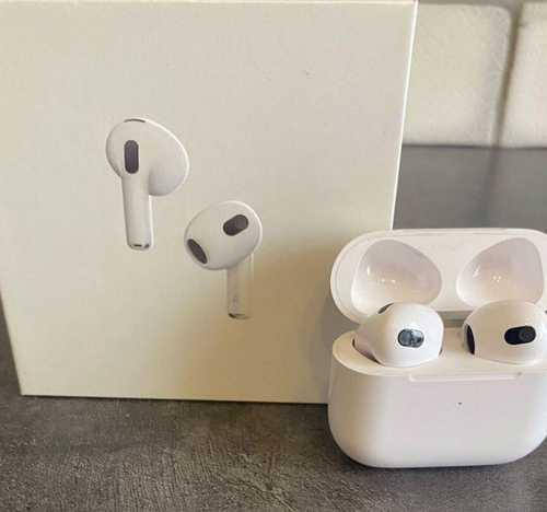 Беспроводные наушники apple airpods 3