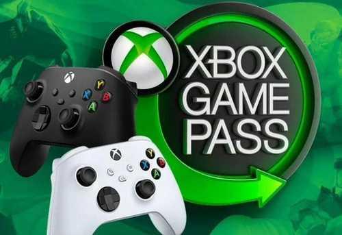 Подписка Xbox Game Pass ultimate (много игр)