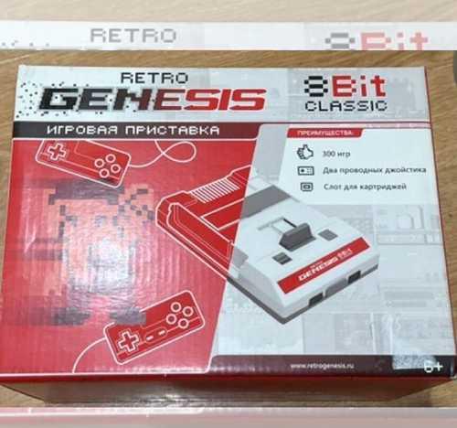 Приставка retro genesis 8 bit