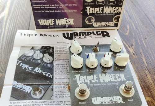 Гитарная педаль Wampler Triple Wreck Distortion