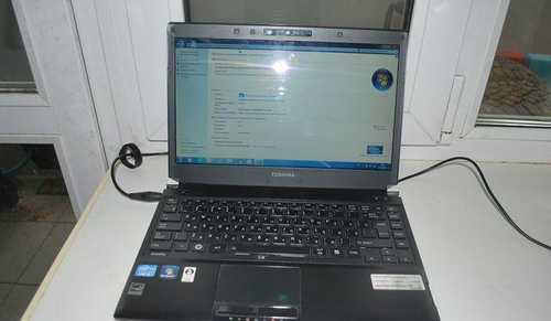 Ноутбук toshiba satellite R830-13D