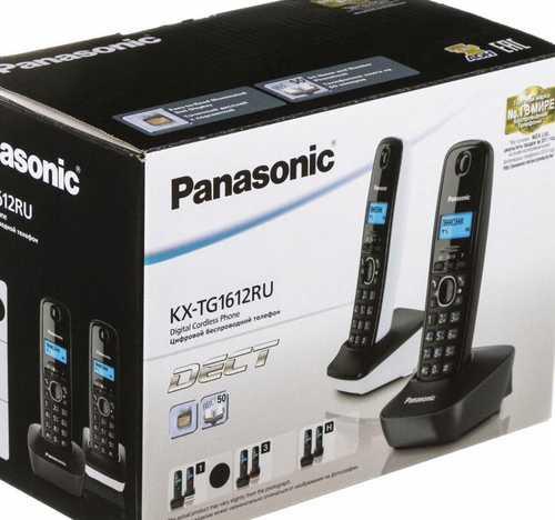 Радиотелефон Panasonic KX-TG1612RUH