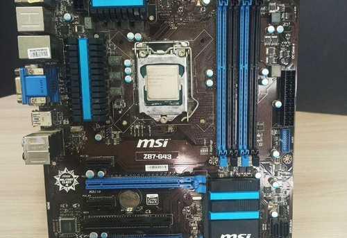 Материнская плата MSI Z87-G43 LGA 1150