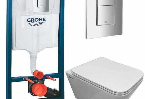 Комплект инсталляция с унитазом Grohe Германия