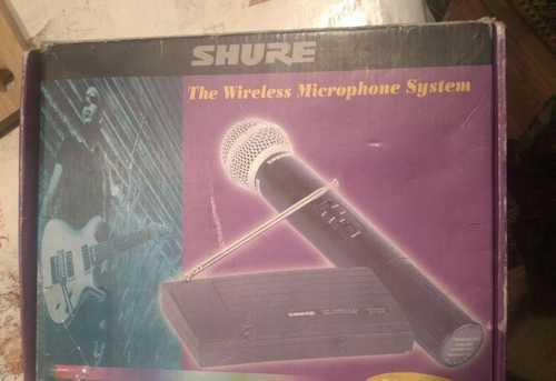 Радиомикрофон shure sm58