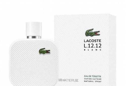 Духи мужские Lacoste L.12.12 Blanc 100 ml Оригинал