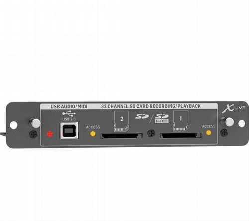 Карта расширения Behringer X-live