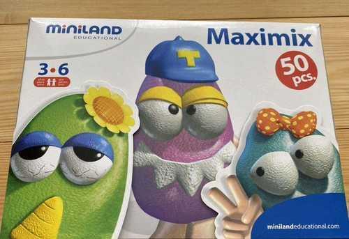 Конструктор эмоции maximix 50 деталей, Miniland