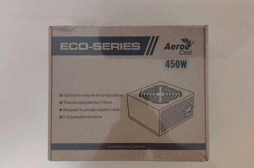 Новый блок питания Aerocool ECO 450 w