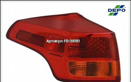 Фонарь задний внешний левый Toyota RAV4 4 поколени