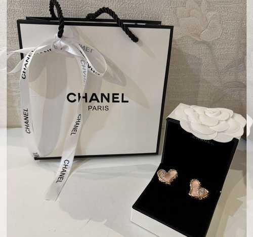 Серьги Chanel