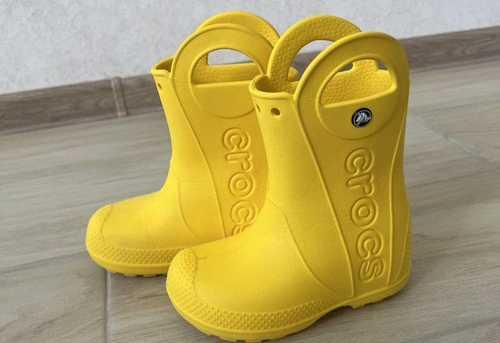 Резиновые сапоги crocs C9