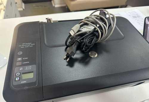 Принтер HP 2515 струйный без картриджа