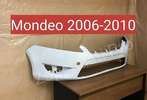 Бампер Ford Mondeo 4 белый 2007 седан