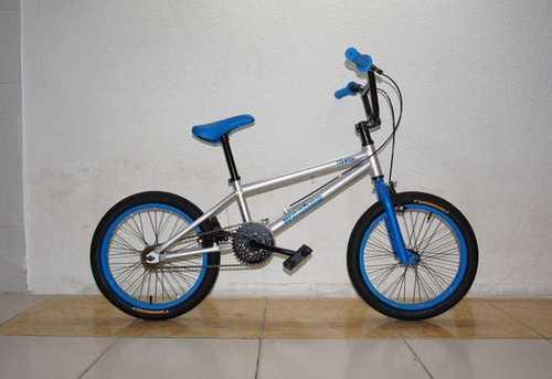 Велосипед BMX 18" comiron woohoo silver blue