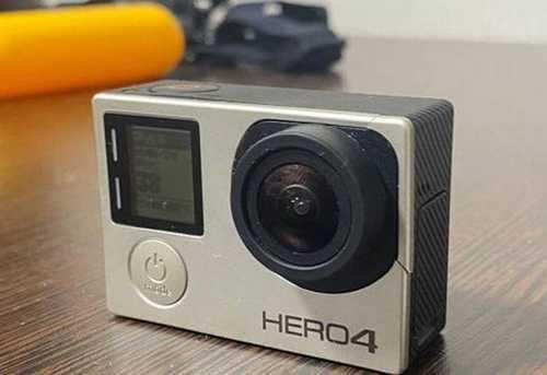 Экшн камера GoPro Hero 4 silver