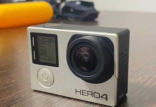 Экшн камера GoPro Hero 4 silver